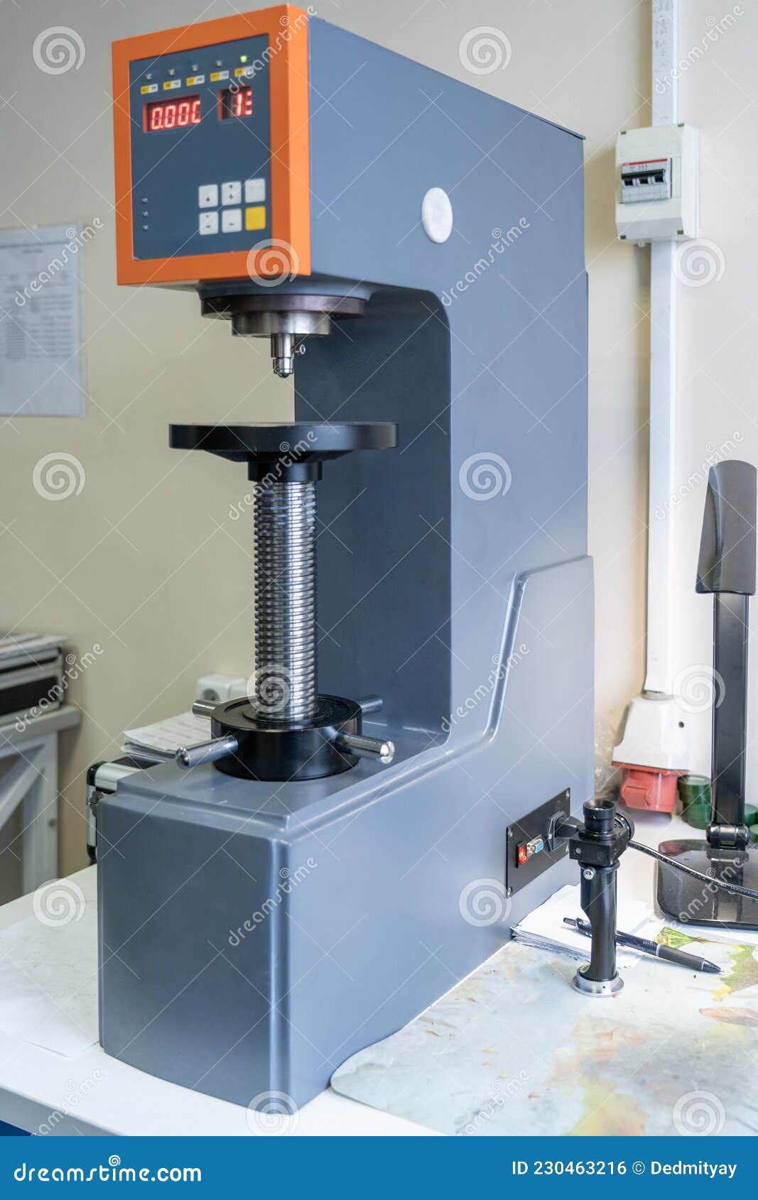 Machine for Testing Metals for Strength and Deformation in Laboratory ...