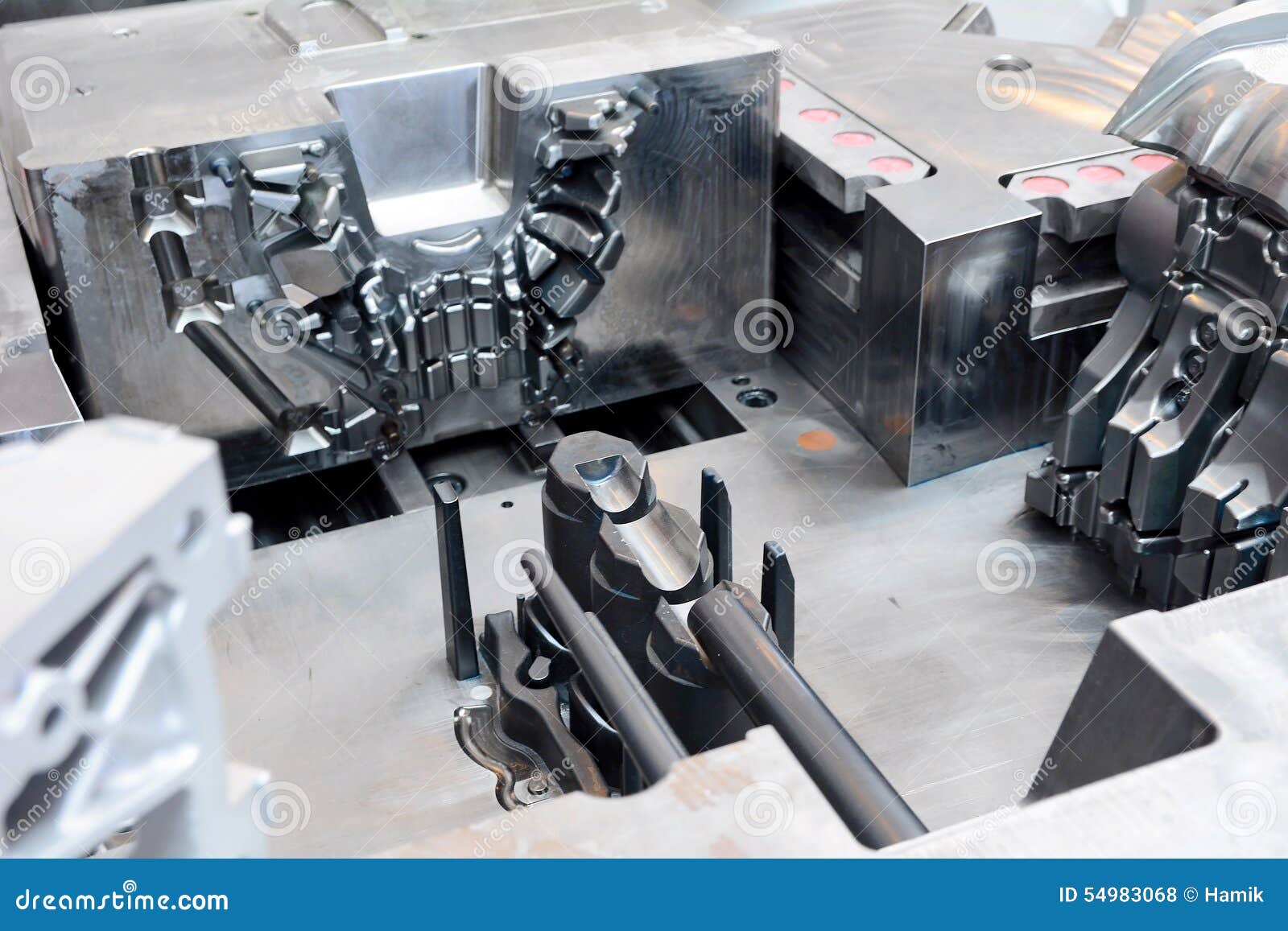 Machine Tool in the Factory Stock Photo - Image of milling, industrial ...