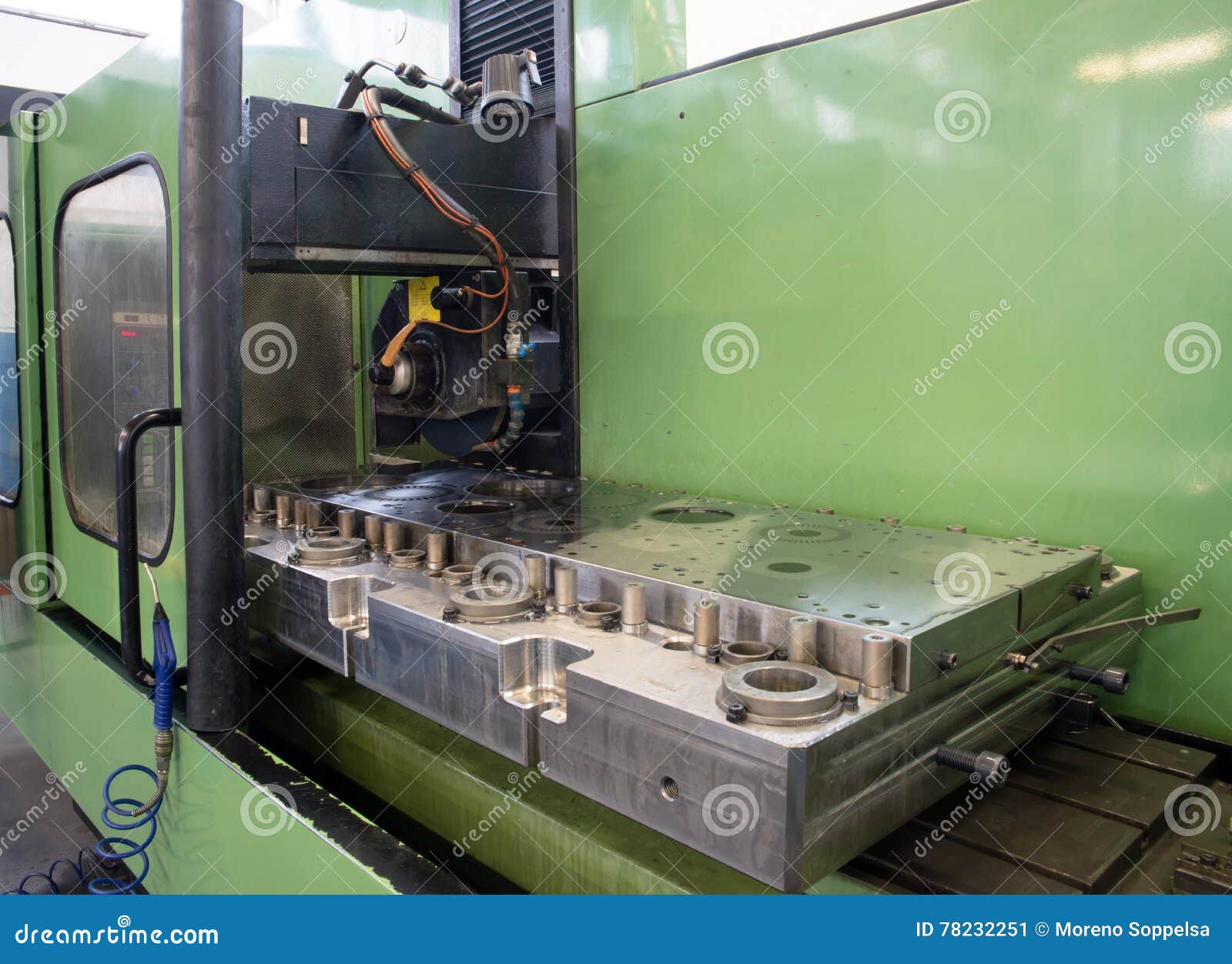Machine Tools with Computer Numerical Control (CNC) Stock Image - Image ...