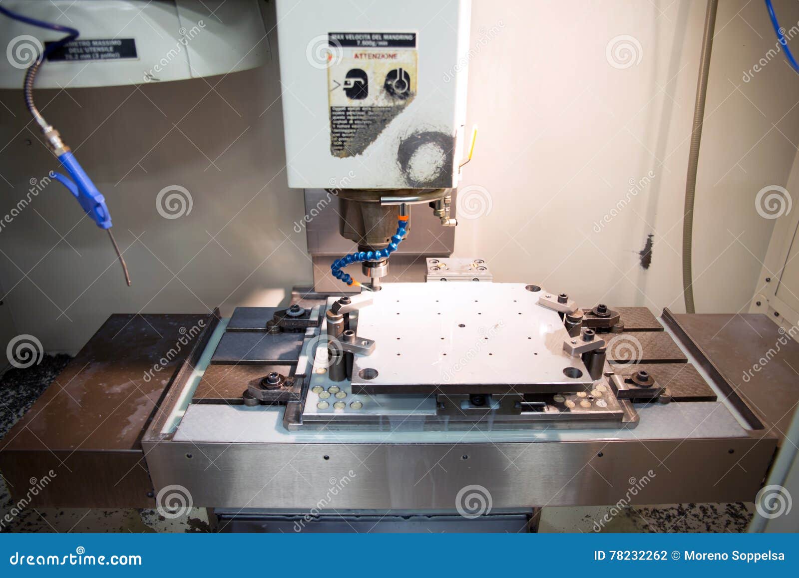 Machine Tools with Computer Numerical Control (CNC) Stock Photo - Image ...