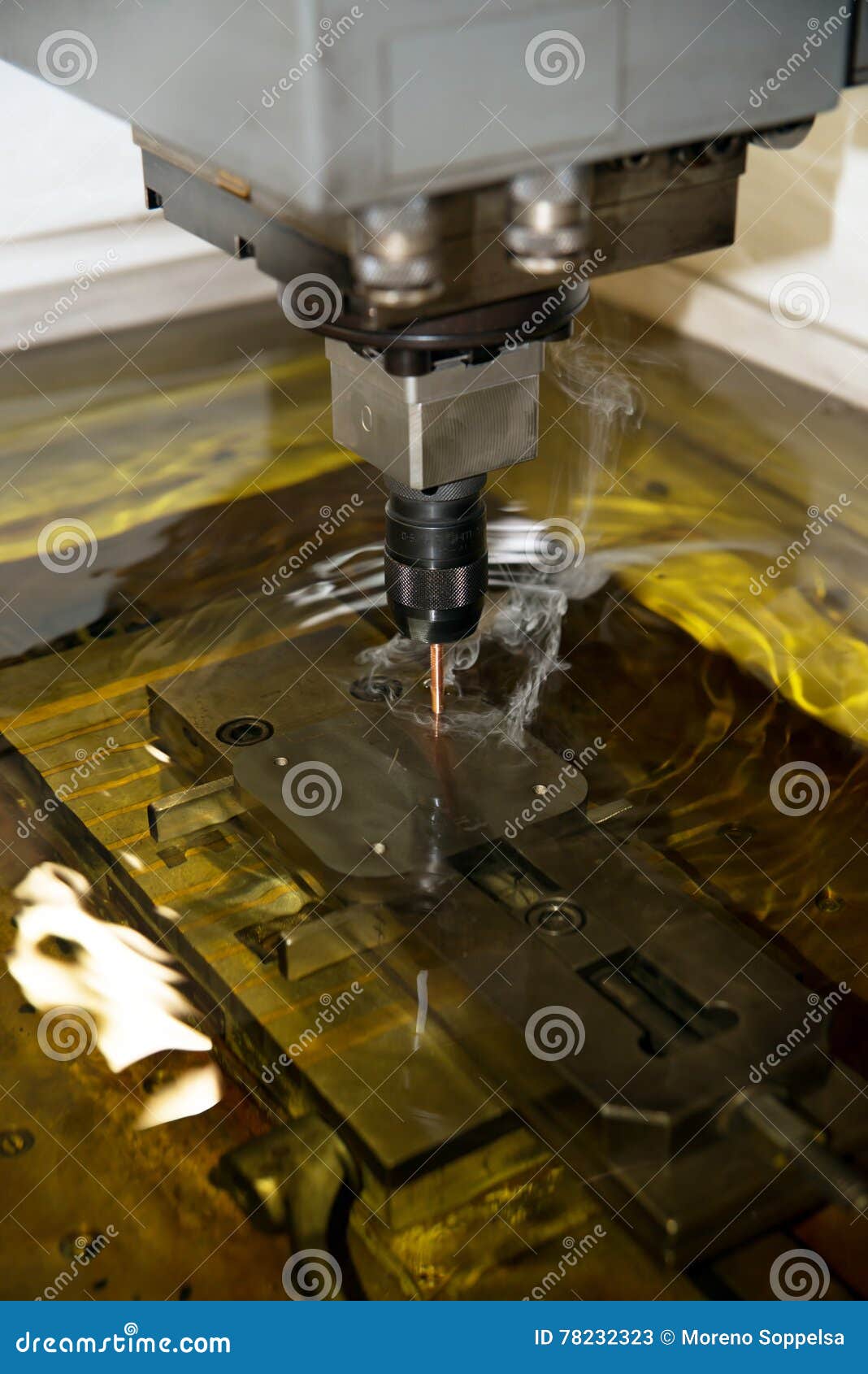 Machine Tools with Computer Numerical Control (CNC) Stock Image - Image ...