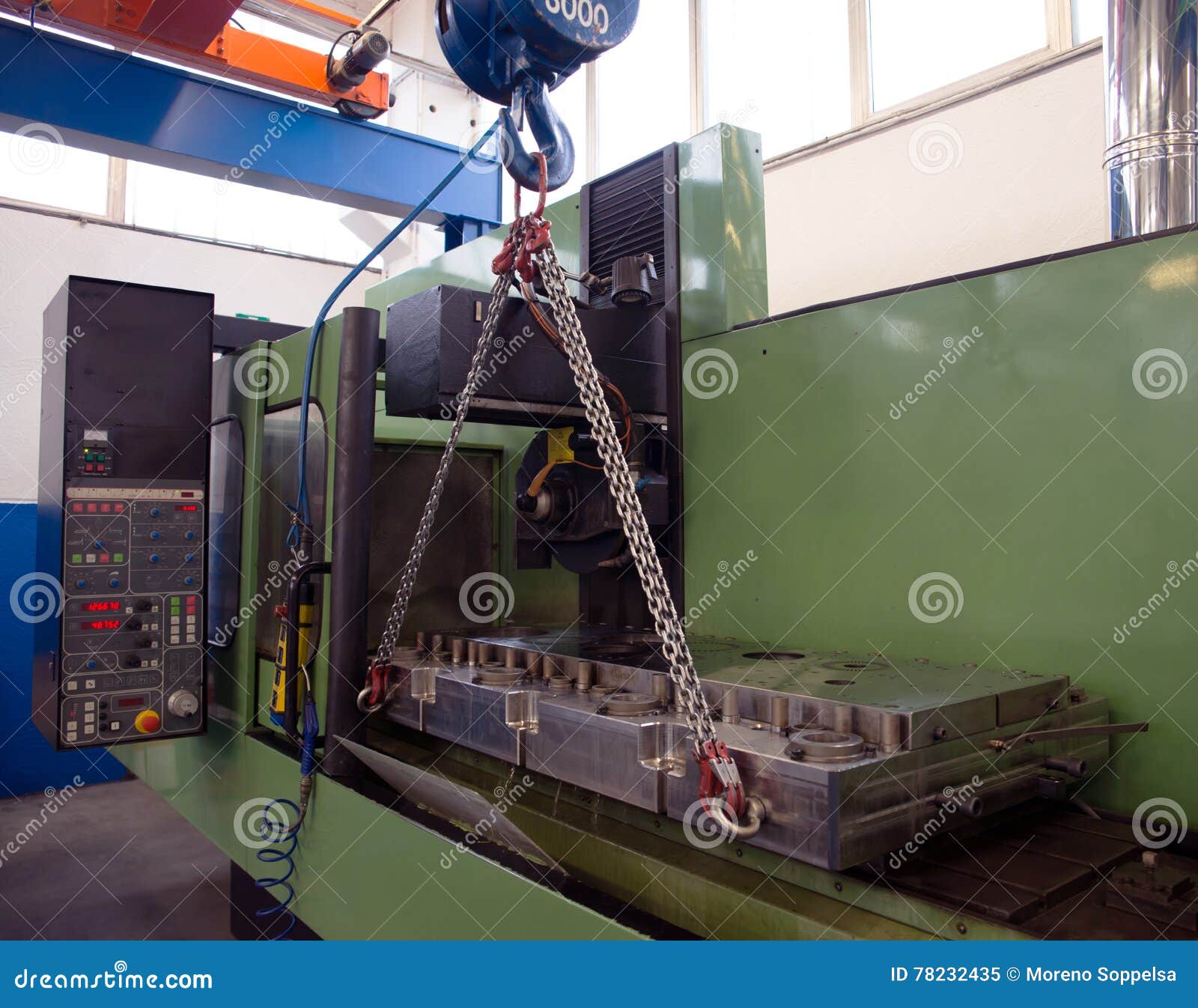 Machine Tools with Computer Numerical Control (CNC) Stock Image - Image ...