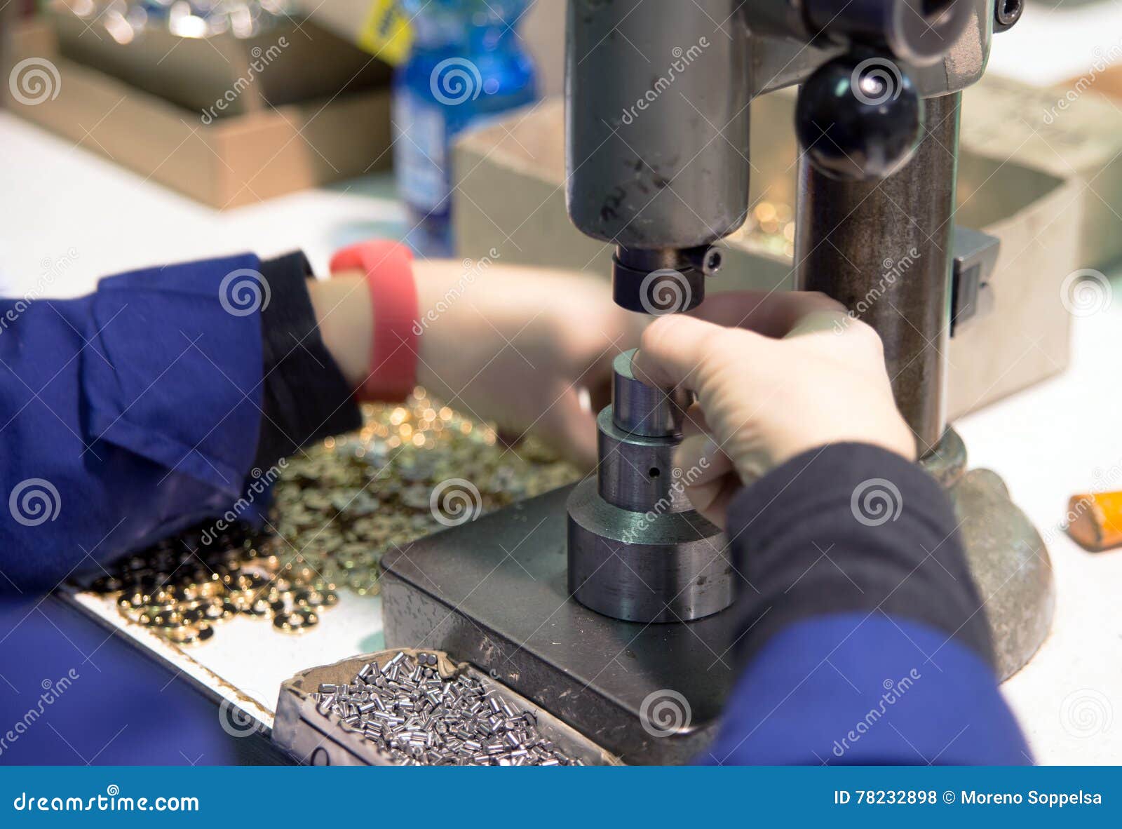 Machine Tools with Computer Numerical Control (CNC) Stock Photo - Image ...