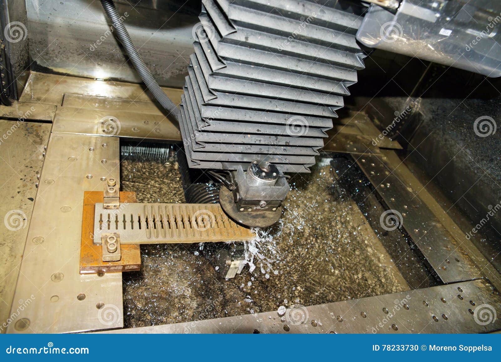Machine Tools with Computer Numerical Control (CNC) Stock Photo - Image ...