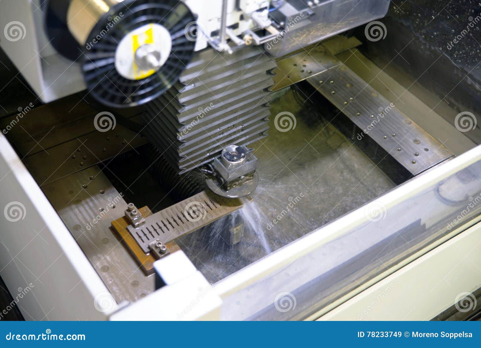 Machine Tools with Computer Numerical Control (CNC) Stock Image - Image ...