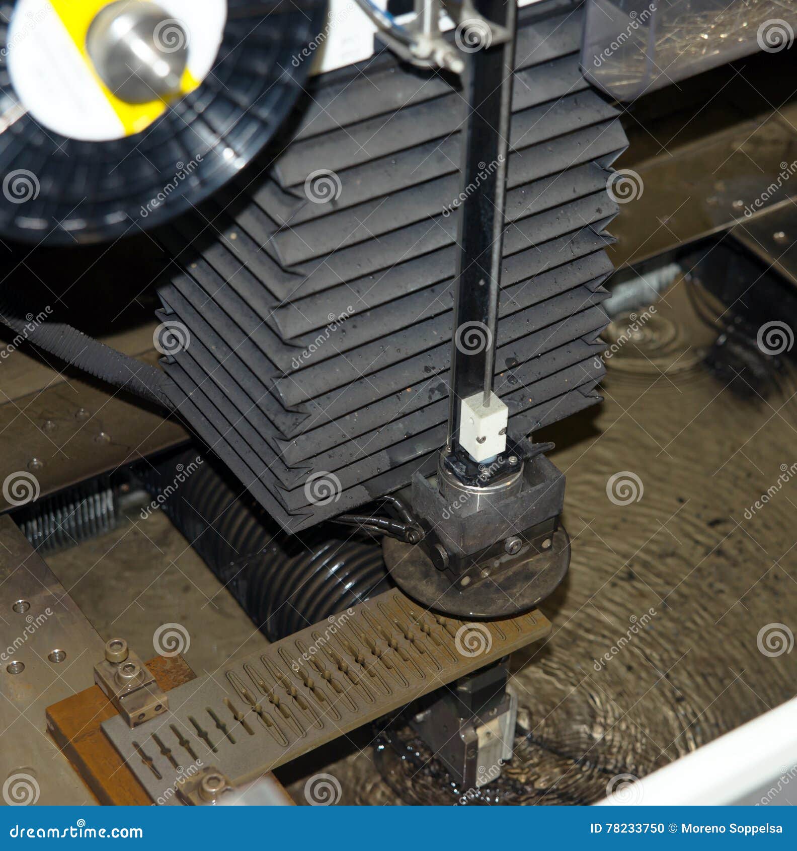 Machine Tools with Computer Numerical Control (CNC) Stock Photo - Image ...