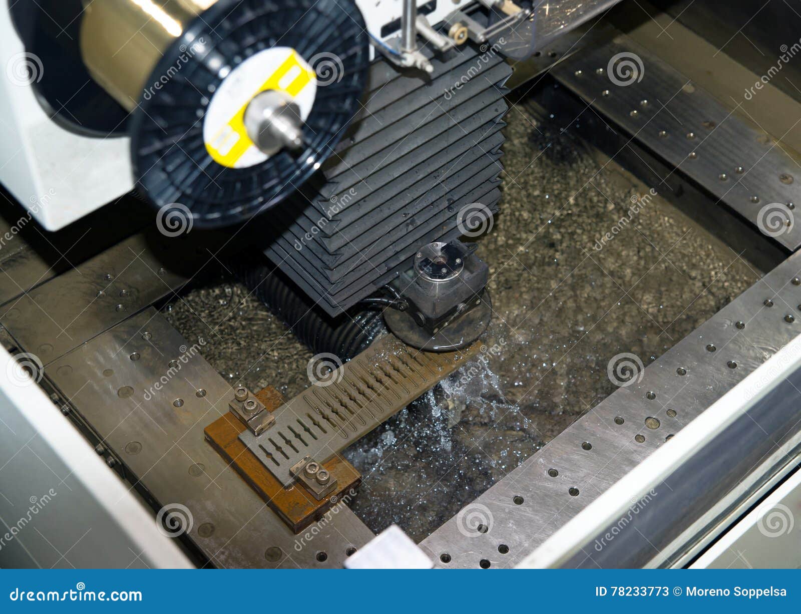 Machine Tools with Computer Numerical Control (CNC) Stock Image - Image ...