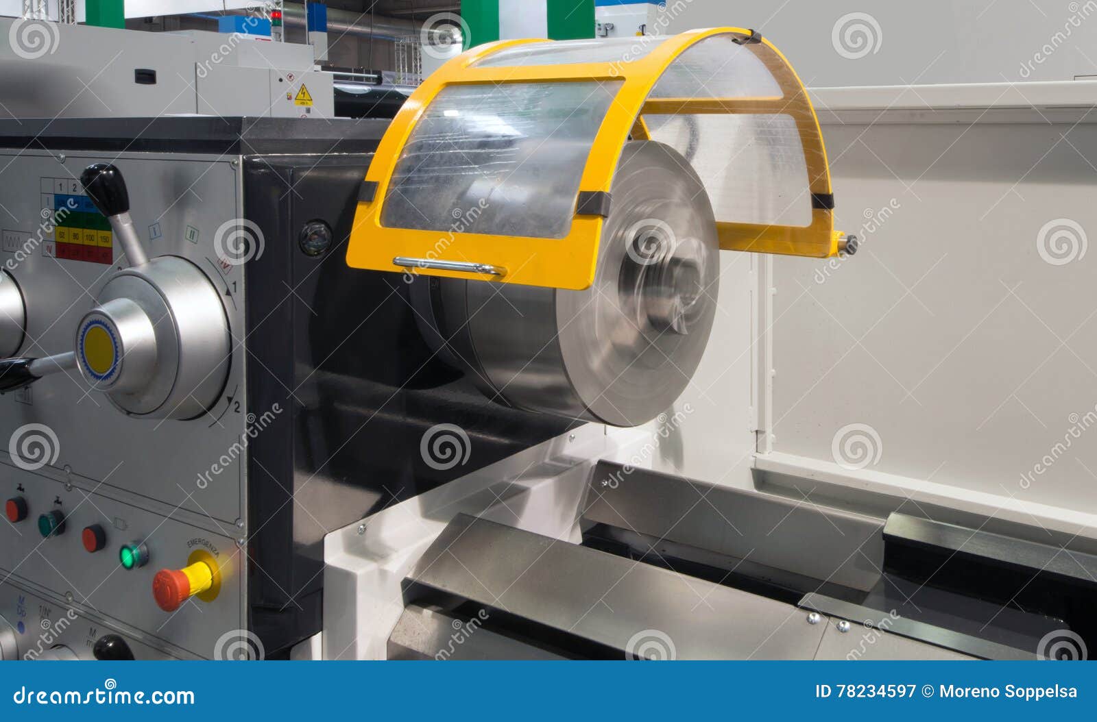 Machine Tools With Computer Numerical Control Cnc Stock Image Image Of Computer Engineering