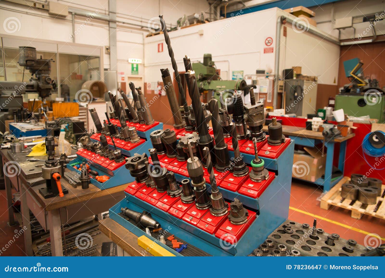 Machine Tools with Computer Numerical Control (CNC) Stock Image - Image ...