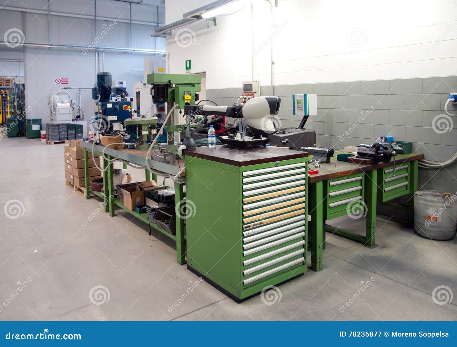 Machine Tools with Computer Numerical Control (CNC) Stock Image - Image ...