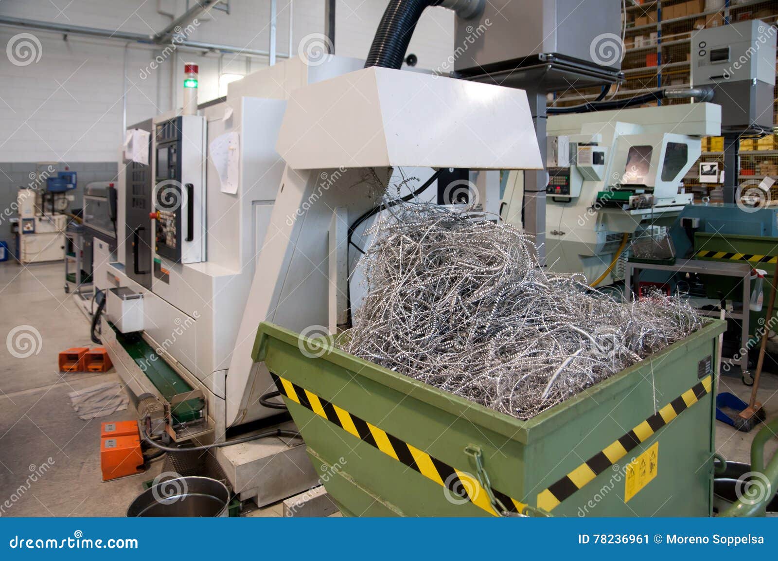 Machine Tools with Computer Numerical Control (CNC) Stock Image - Image ...