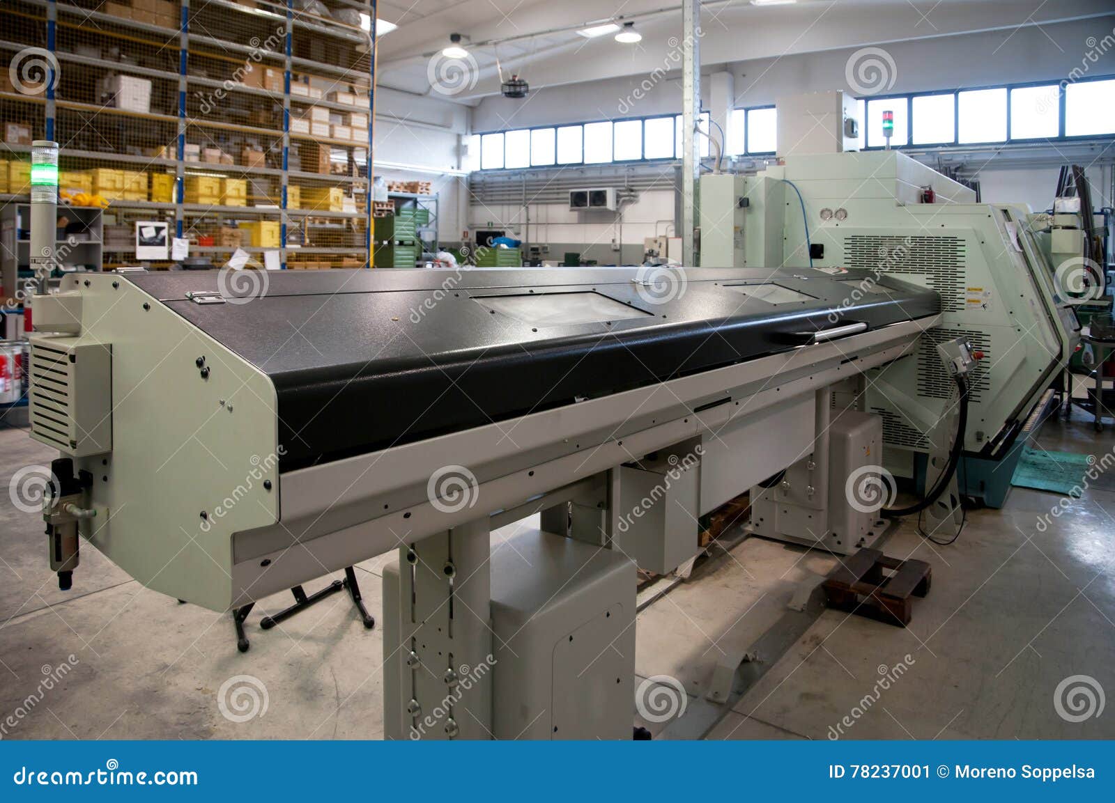 Machine Tools with Computer Numerical Control (CNC) Stock Image - Image ...