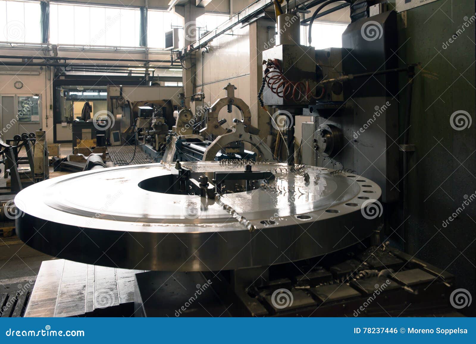 Machine Tools with Computer Numerical Control (CNC) Stock Photo - Image ...