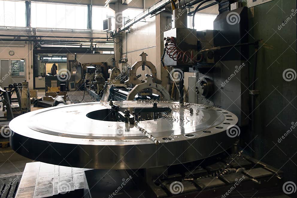 Machine Tools with Computer Numerical Control (CNC) Stock Photo - Image ...