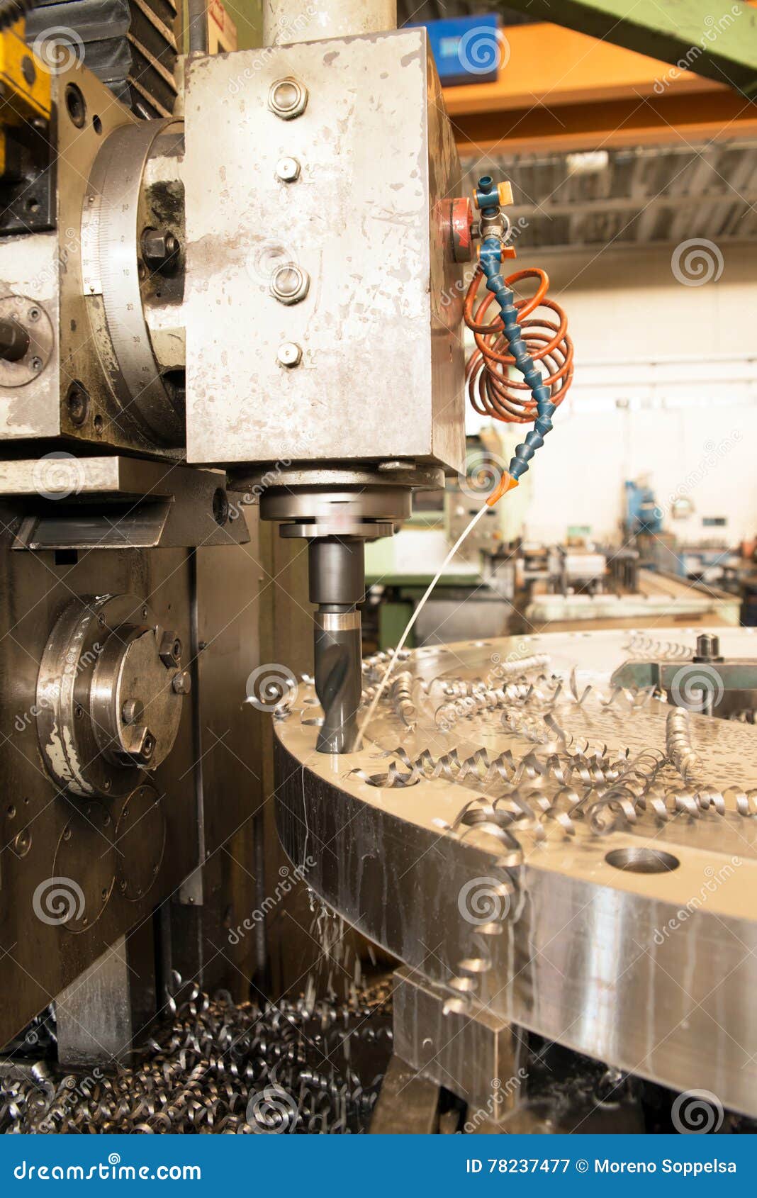 Machine Tools with Computer Numerical Control (CNC) Stock Image - Image ...