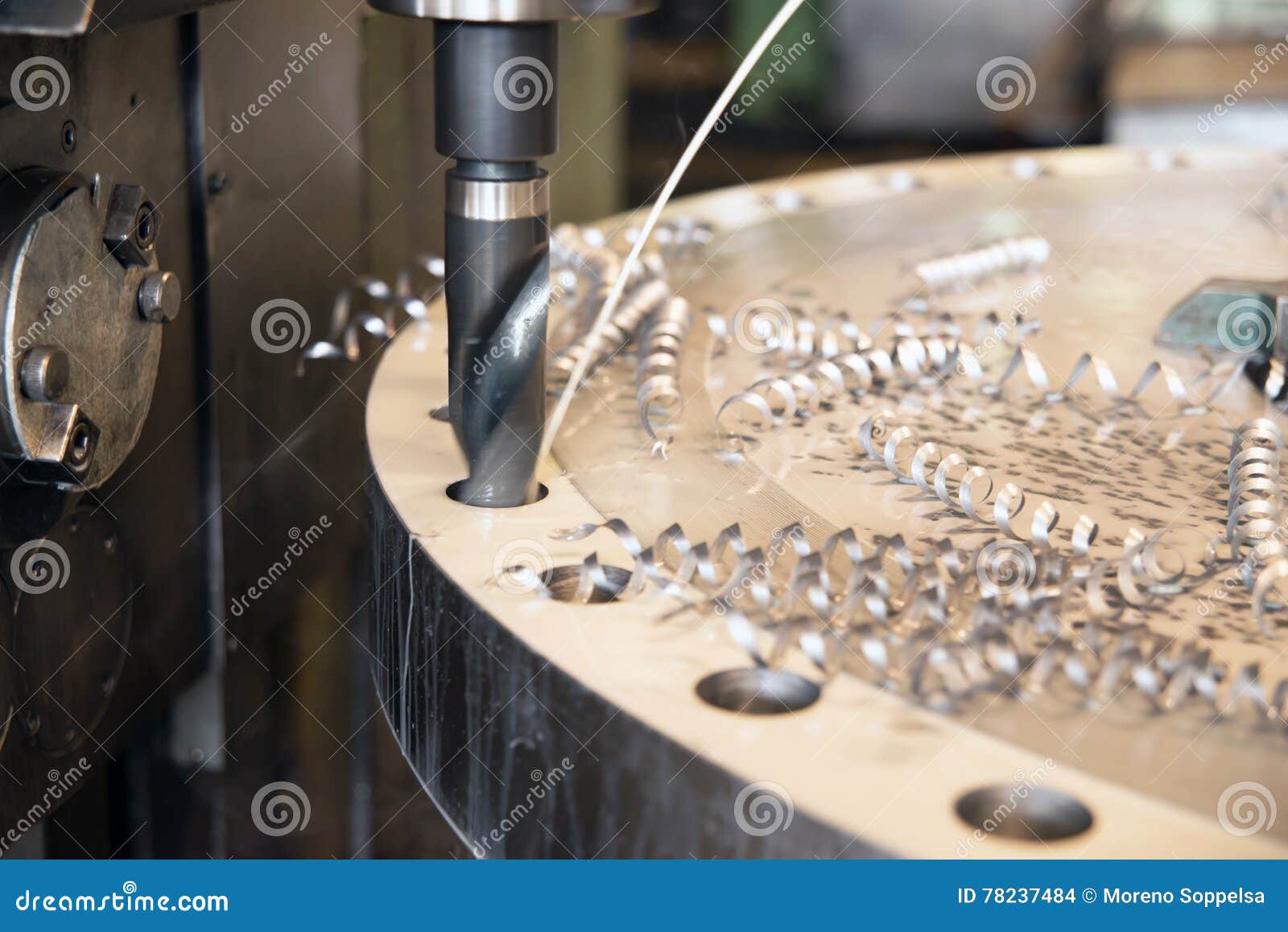 Machine Tools with Computer Numerical Control (CNC) Stock Photo - Image ...