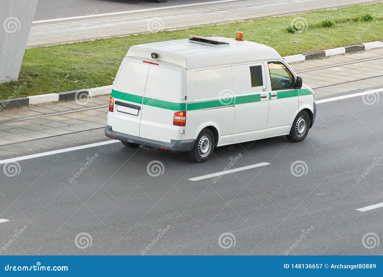 Machine for Transportation of Money and Valuables Stock Image - Image ...