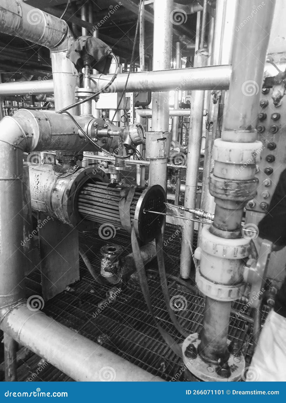 Machine tube stock image. Image of maintenance, machine - 266071101