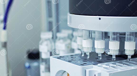 Machine with Tubes stock image. Image of apparatus, machinery - 313435983