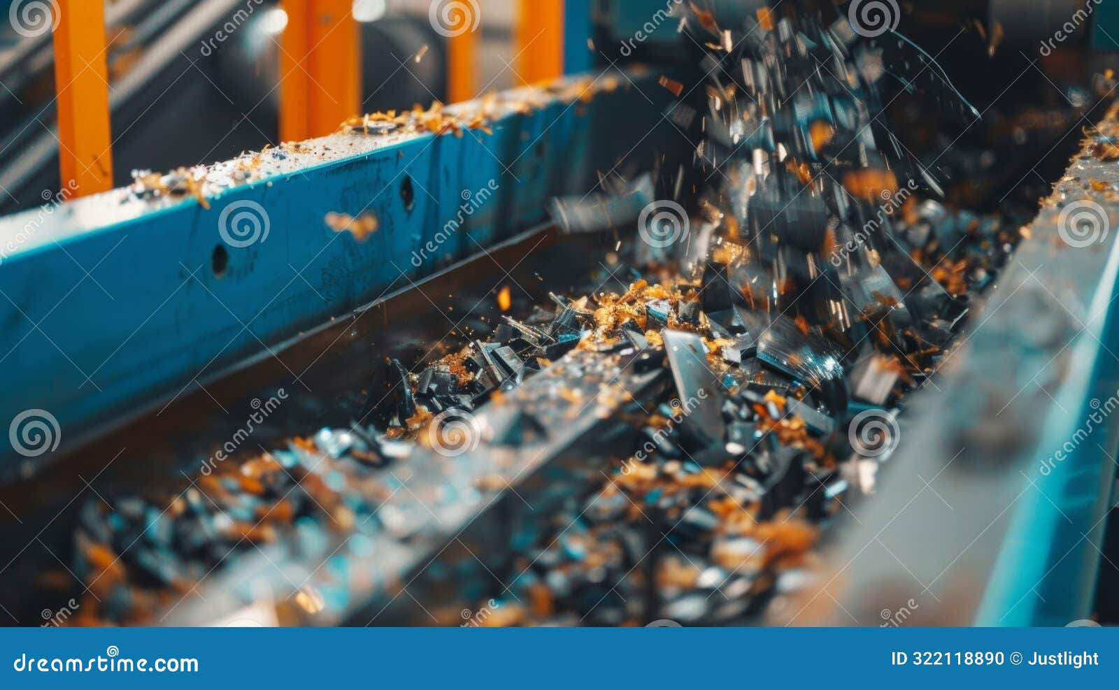 A Machine Uses Advanced Technology To Separate the Different Types of ...