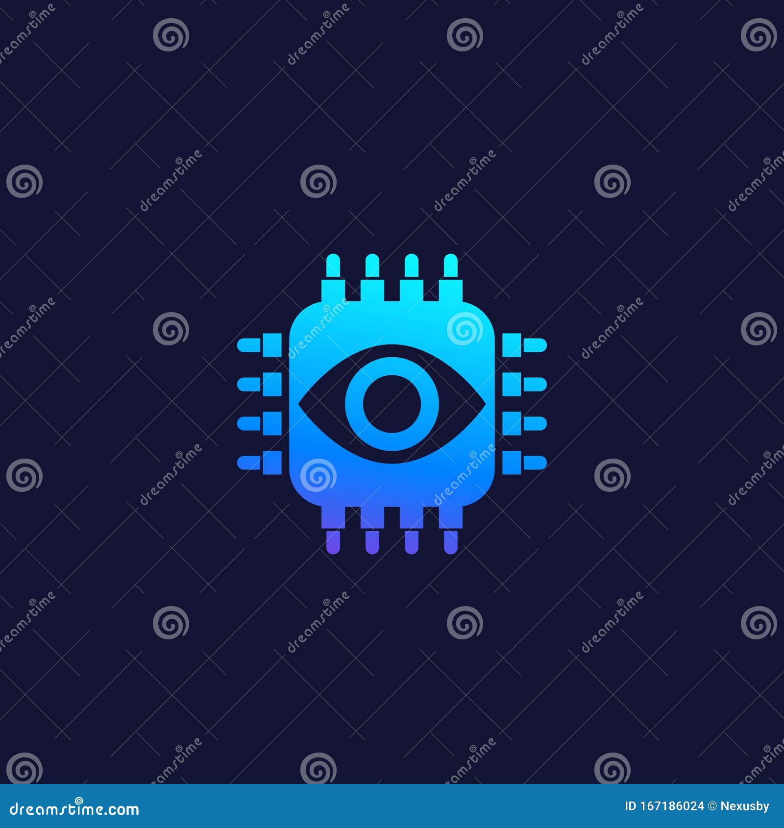 Machine Vision Icon Or Visual Recognition Vector | CartoonDealer.com ... Machine Vision Icon Or Visual Recognition Vector | CartoonDealer.com ...