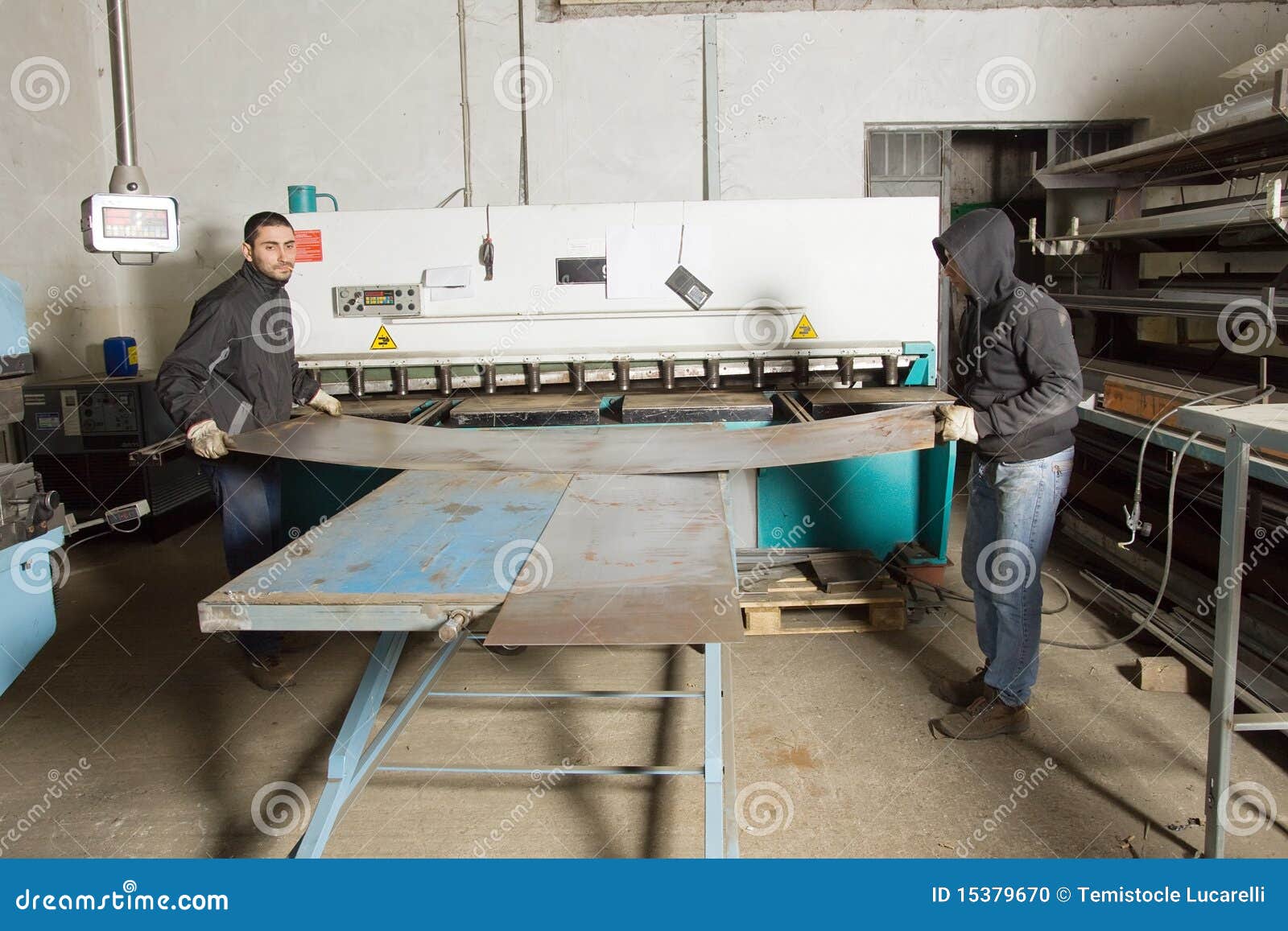 Machine workers stock photo. Image of welder, metal, industrial - 15379670