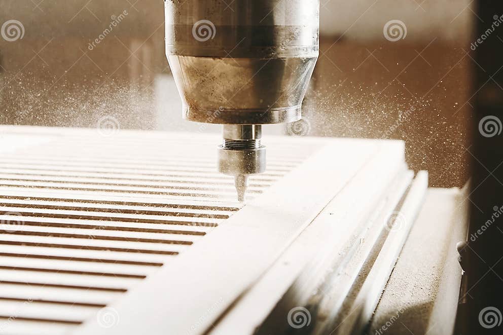 Machine Working Cnc, Woodworking Tool, Computer Numerical Control ...