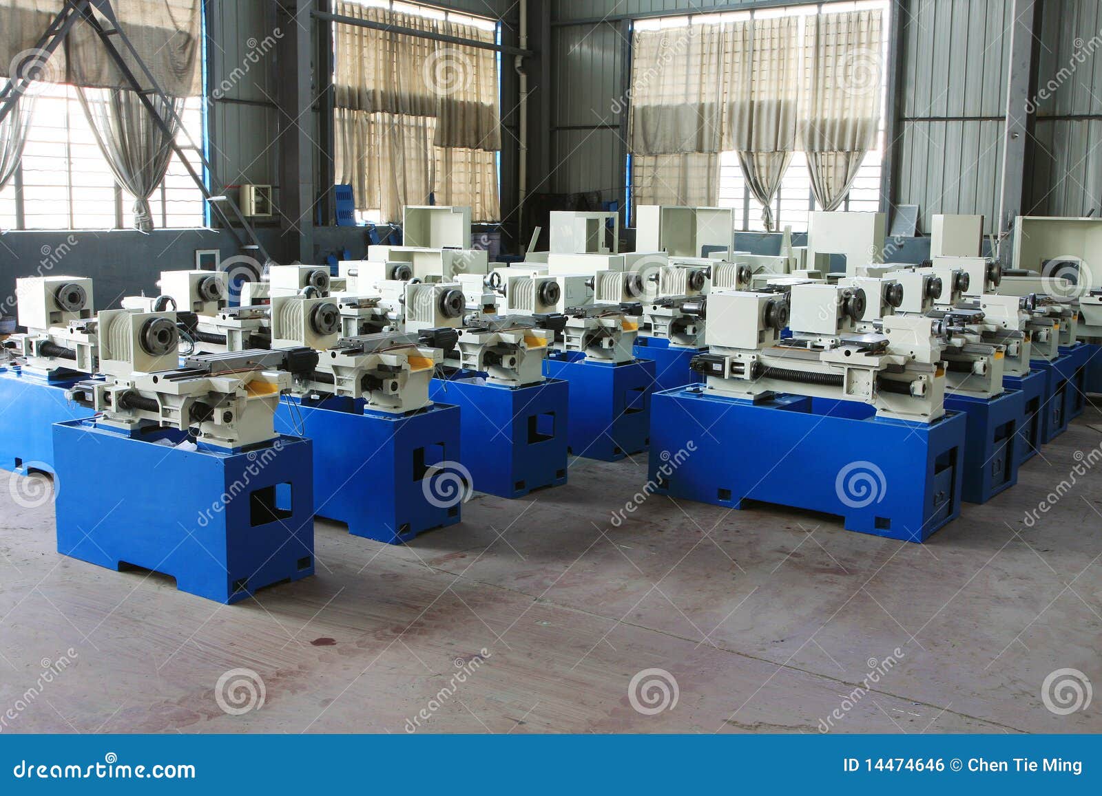 Machine Workshop stock photo. Image of industrial, metal - 14474646