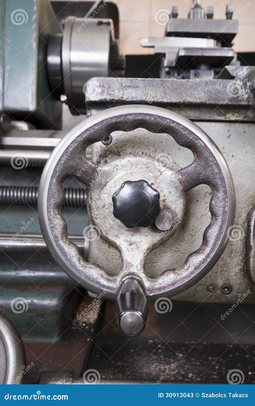 Machine Workshop Tool Portrait Stock Image - Image of adjust, service ...