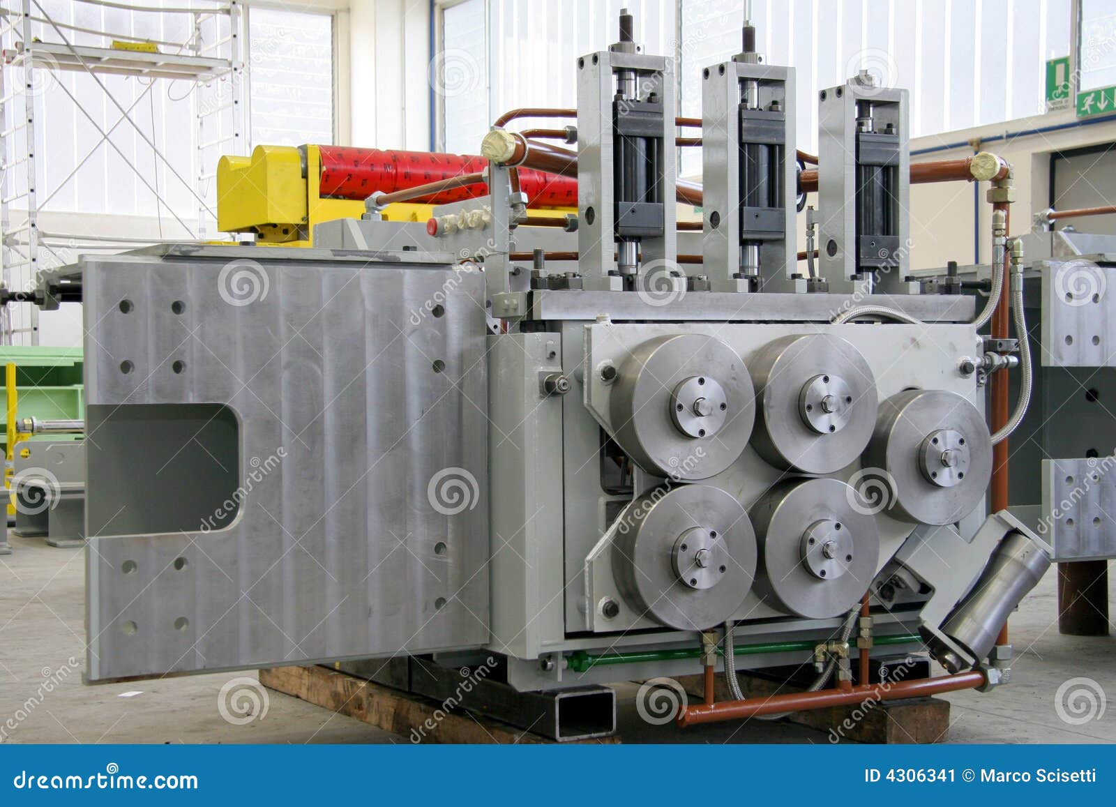 Machinery stock image. Image of equipment, industry, work - 4306341