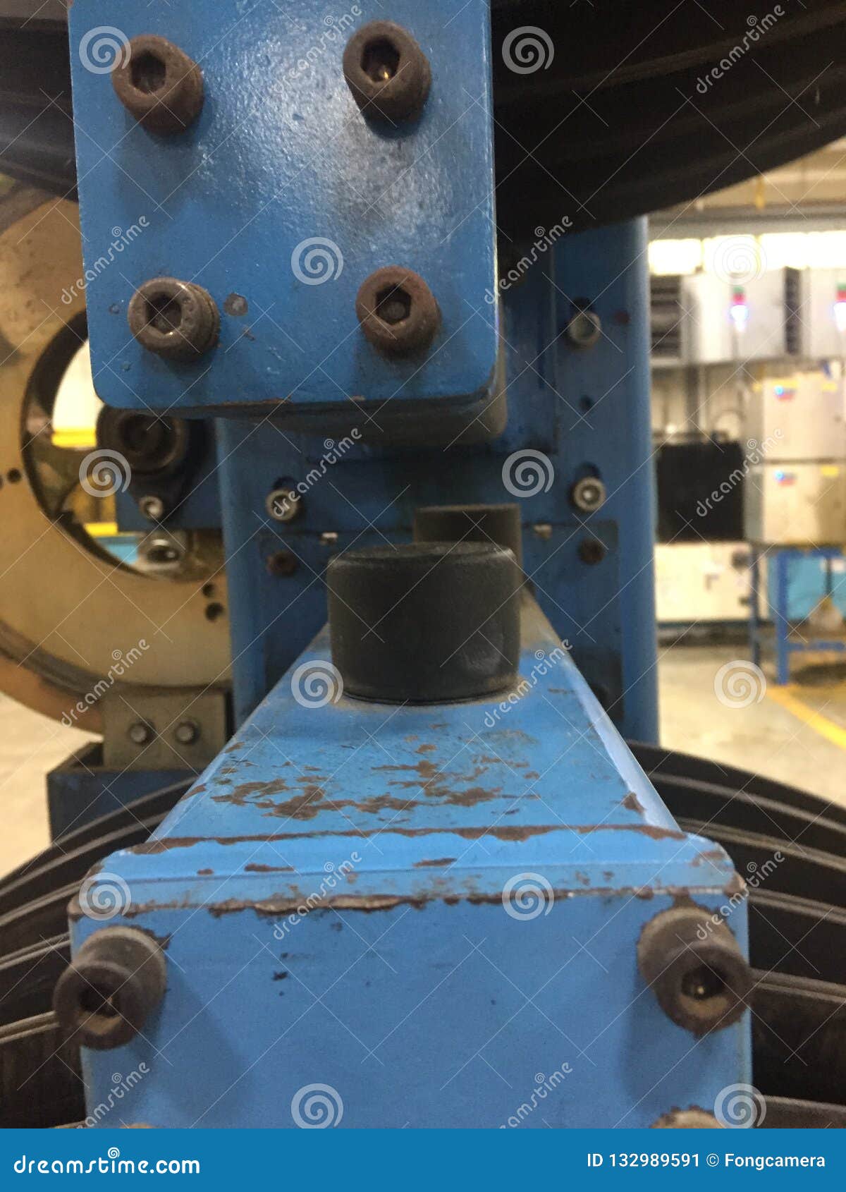 Machinery stock image. Image of blue, machinery, parts - 132989591