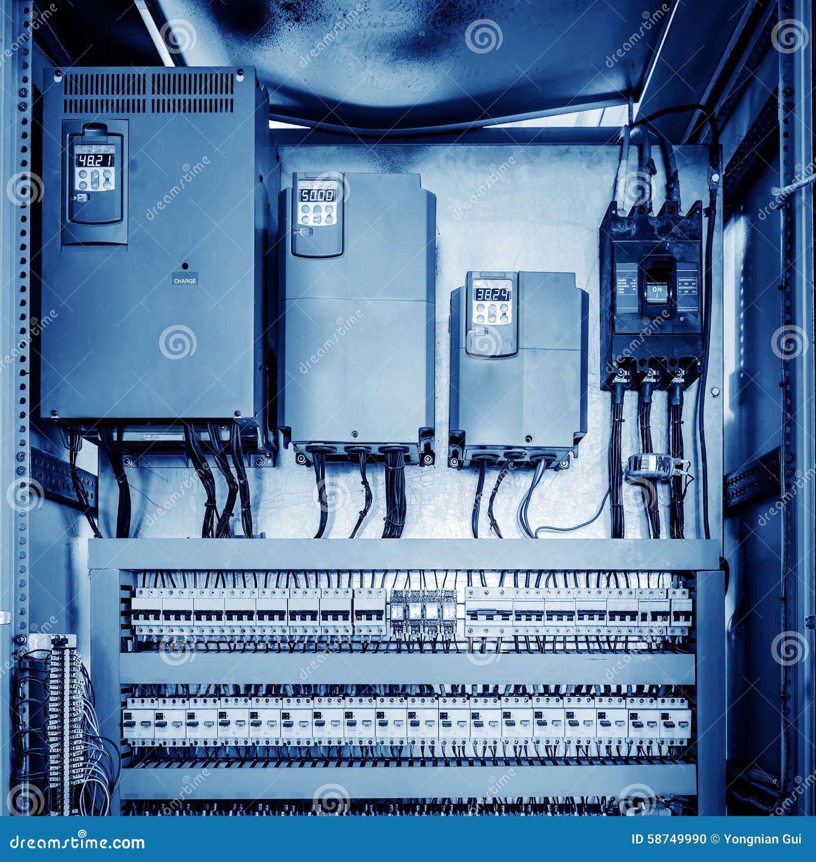 Machinery control room stock photo. Image of cabinets - 58749990