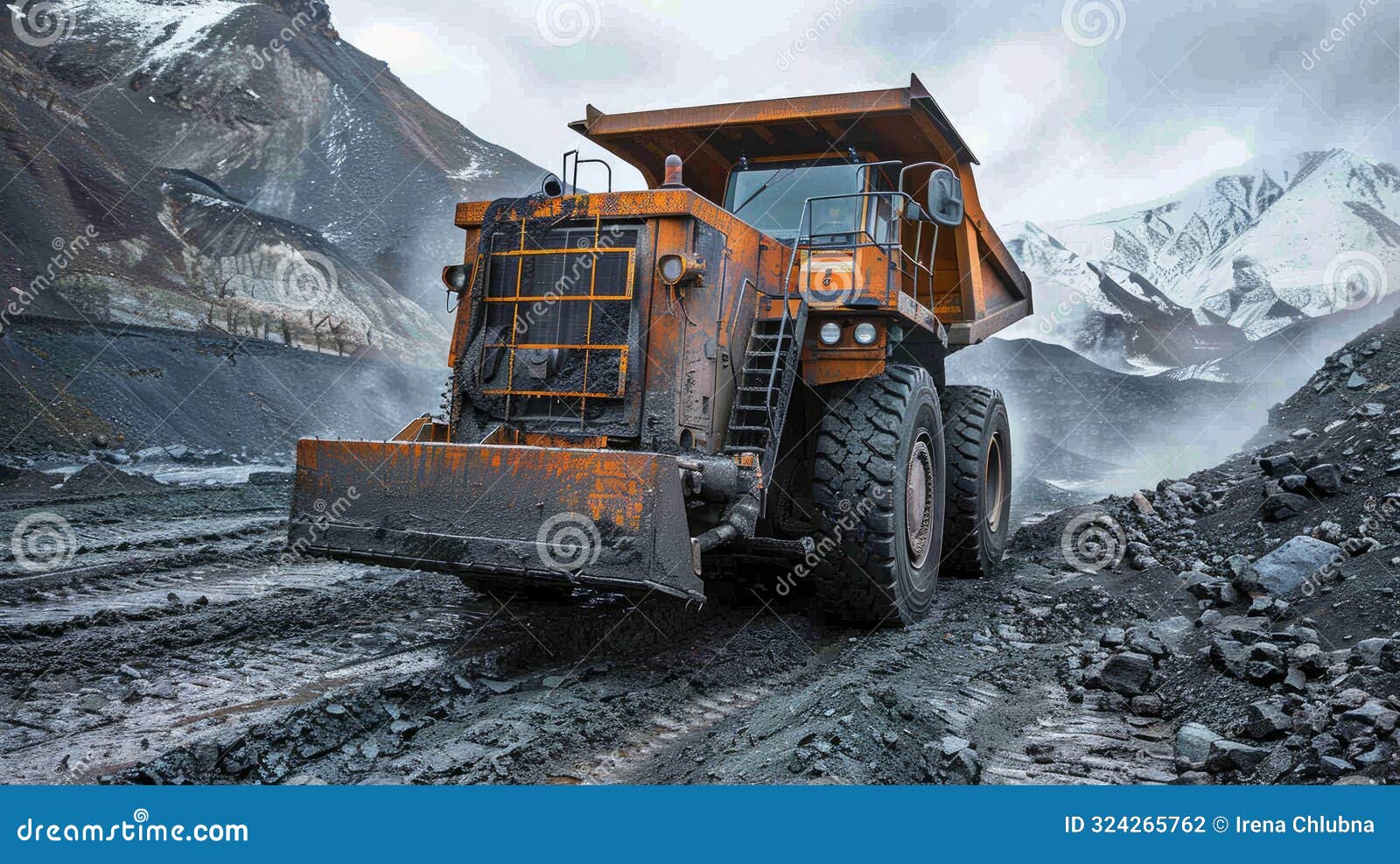 Machinery and Infrastructure are Visible, Showcasing the Industrial ...