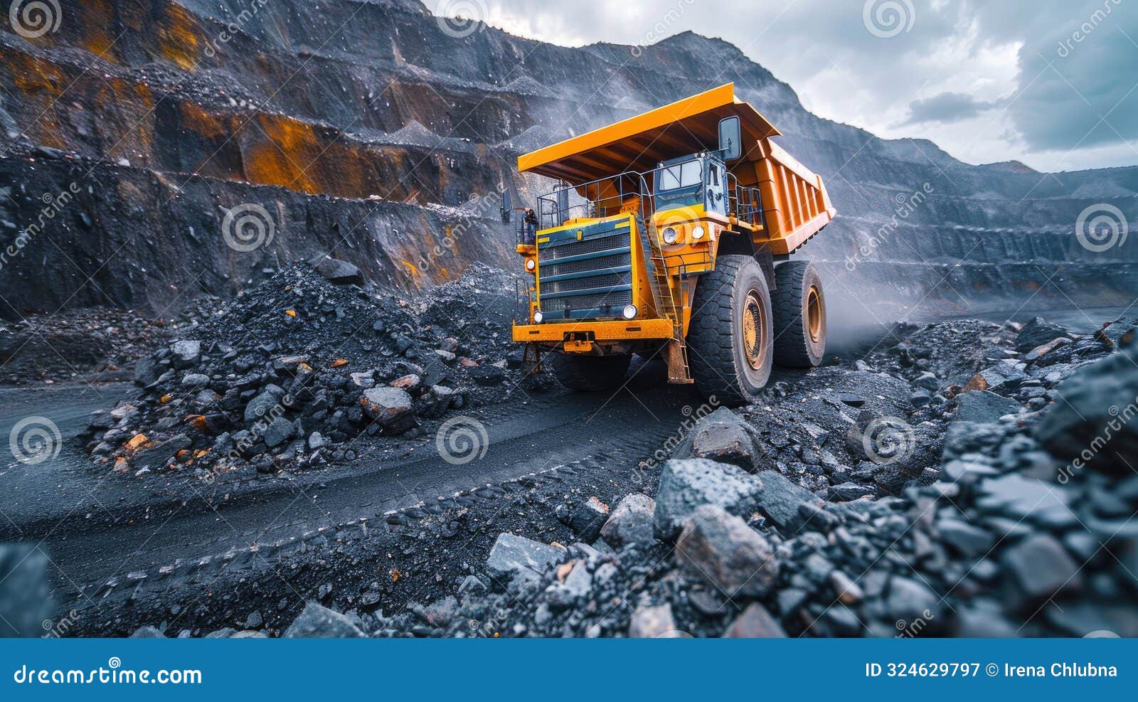 Machinery and Infrastructure are Visible, Showcasing the Industrial ...