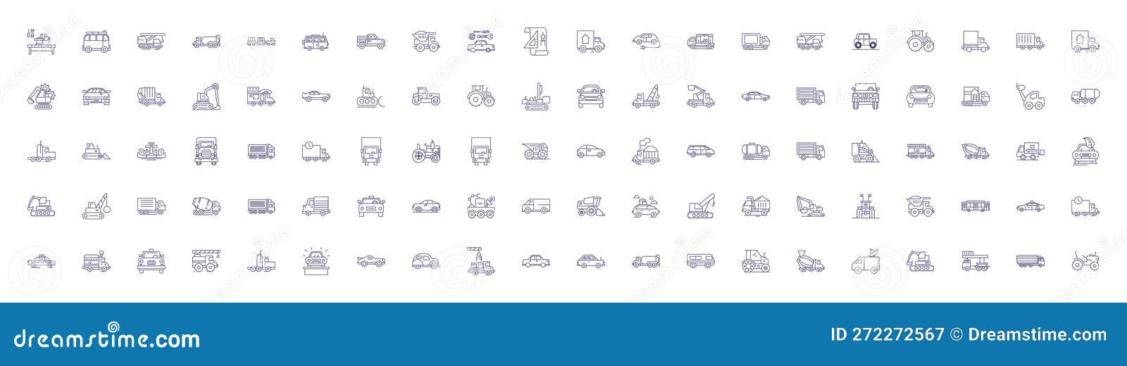 Machinery Learning Line Icons Signs Set Design Collection Of Machine