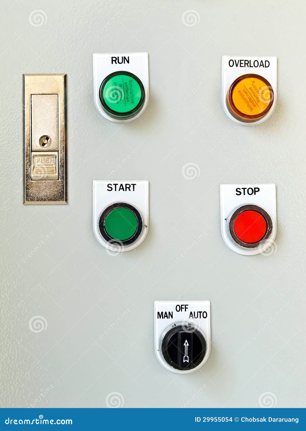 The machinery control box stock photo. Image of green - 29955054