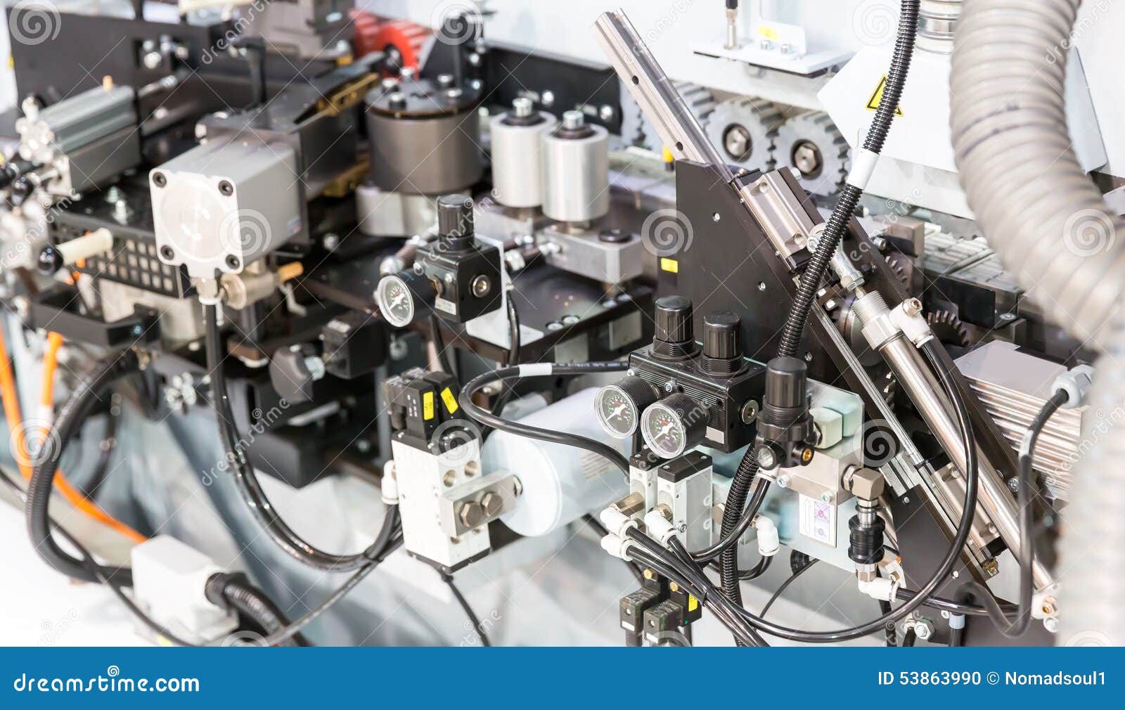 Machinery stock photo. Image of machinery, industry, metal - 53863990