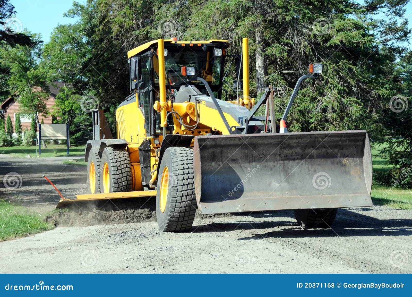 Machinery at work stock photo. Image of mover, maintenance - 20371168
