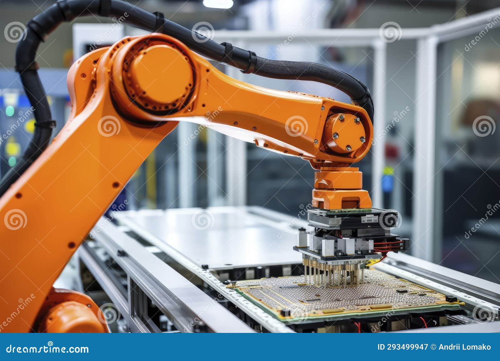 Machines of the Future stock illustration. Illustration of circuit ...