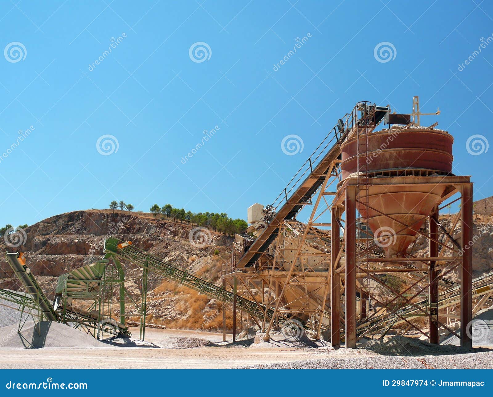 Gravel Pit Stock Photography | CartoonDealer.com #29847974