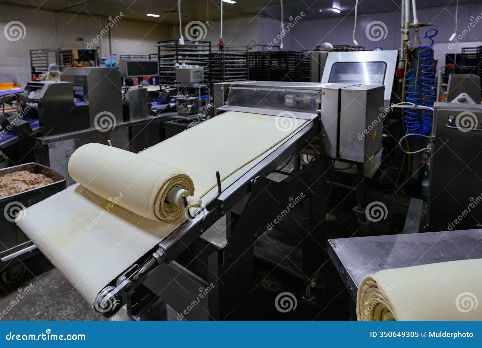 Machines for Rolling Out Pastry Dough To Consistent Thickness in Modern ...