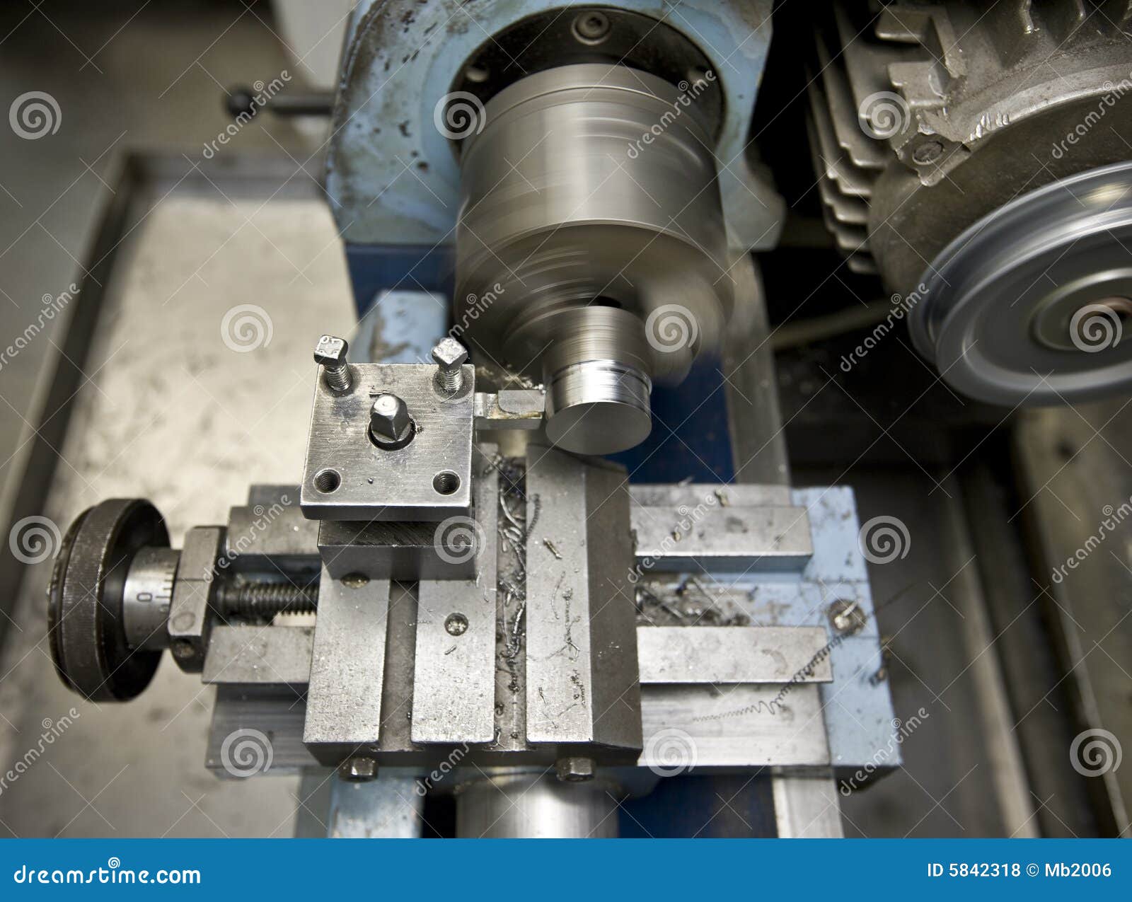 MachineShop stock photo. Image of lathe, manufacturing - 5842318