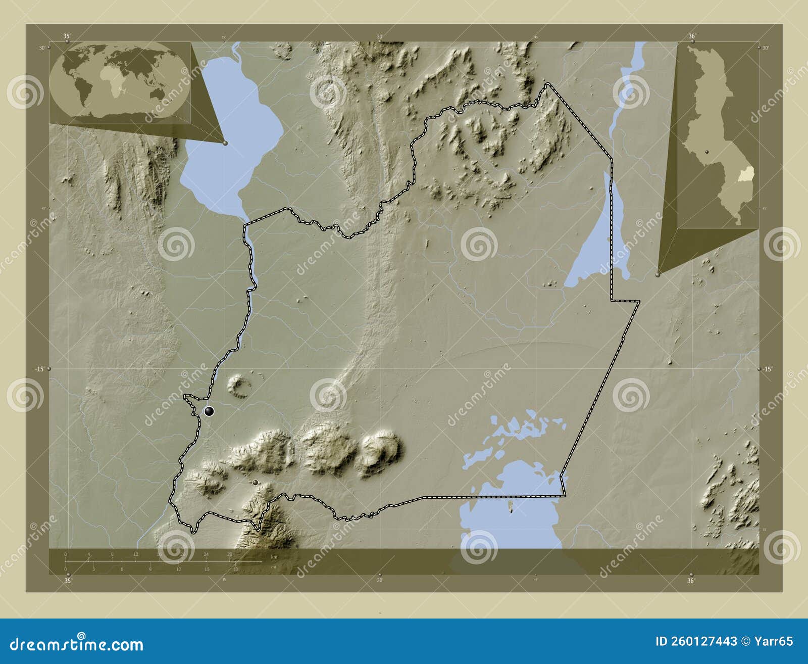 Machinga, Malawi. Wiki. Major Cities Stock Illustration - Illustration ...