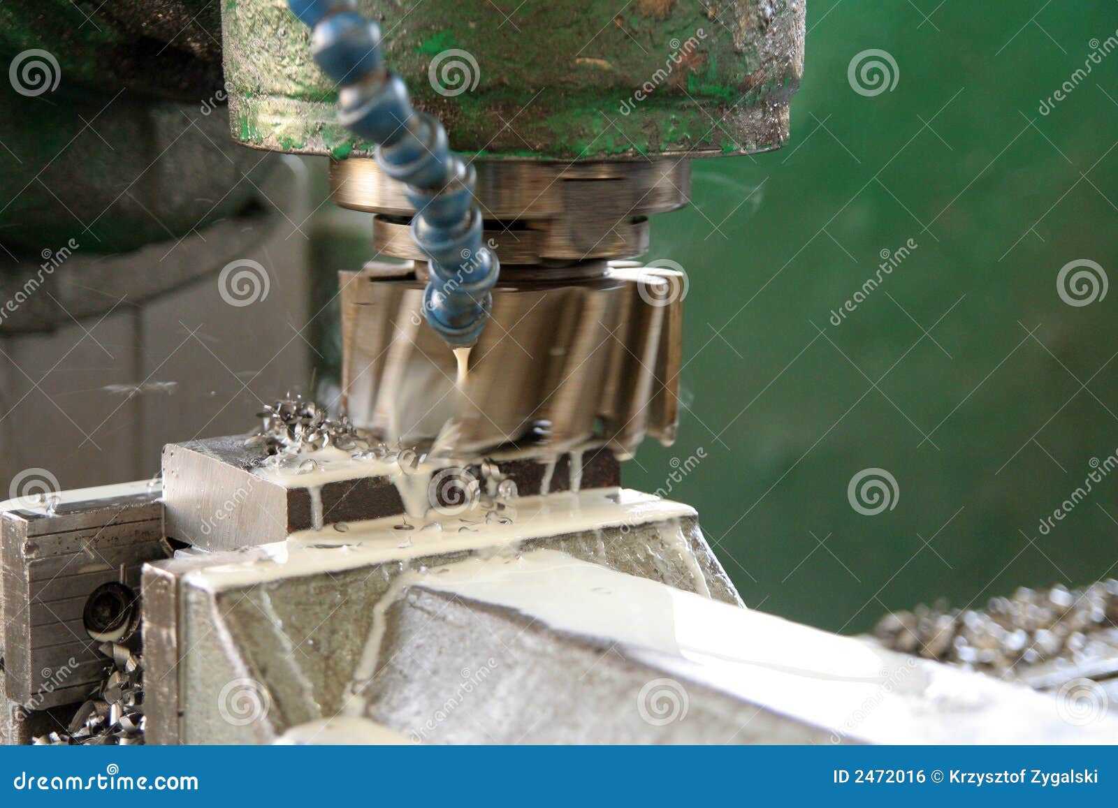 Machining stock photo. Image of machining, metalworks - 2472016
