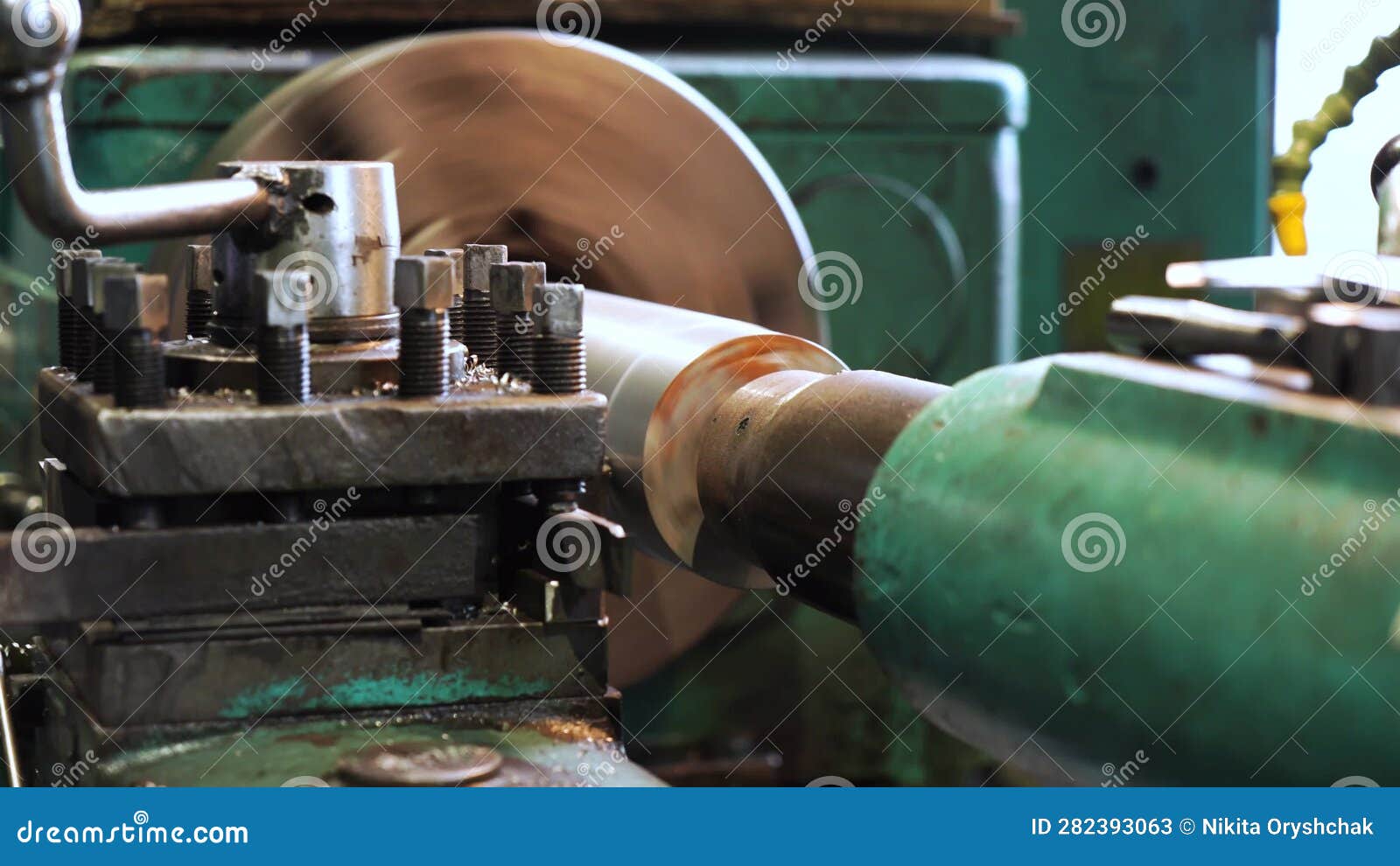 Machining a Metal Workpiece on a Milling Machine. Stock Video - Video ...