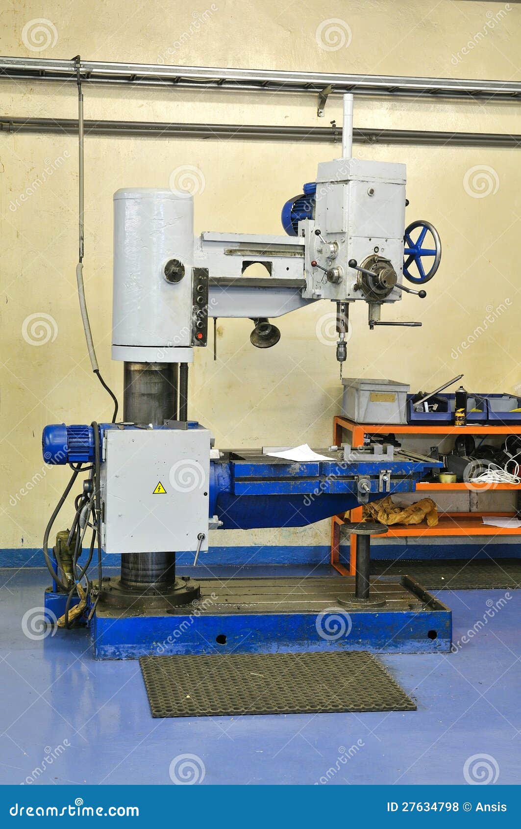 Machining tool drill stock photo. Image of metalwork - 27634798