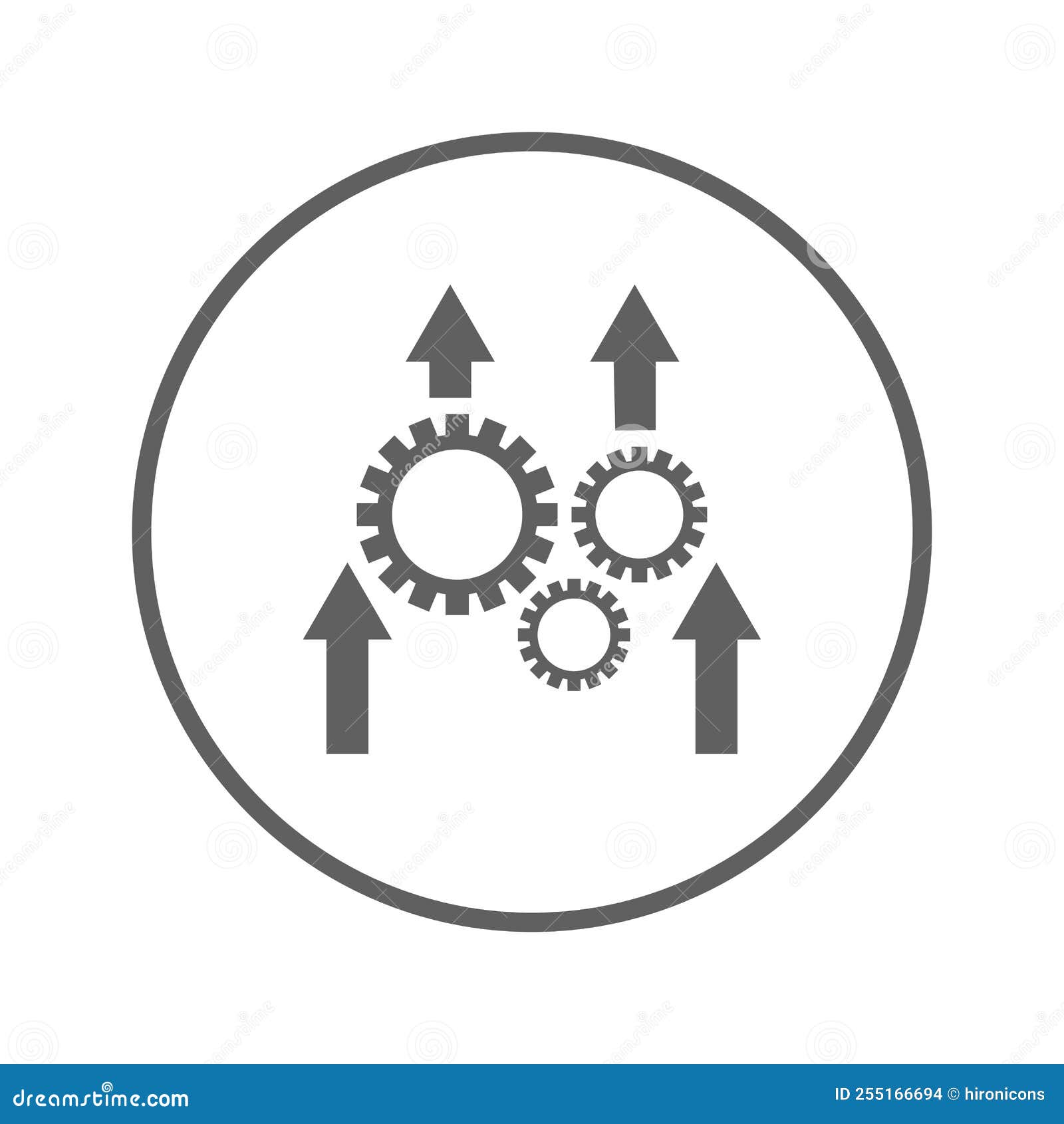 Machinist, Adapt, Inprocessing Icon. Gray Vector Graphics Stock Vector ...