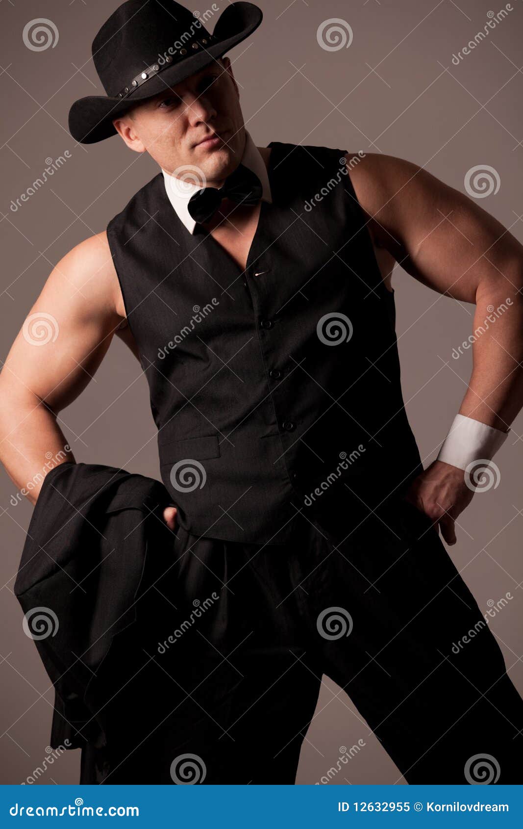 Machismo stock image. Image of portrait, gigolo, body - 12632955