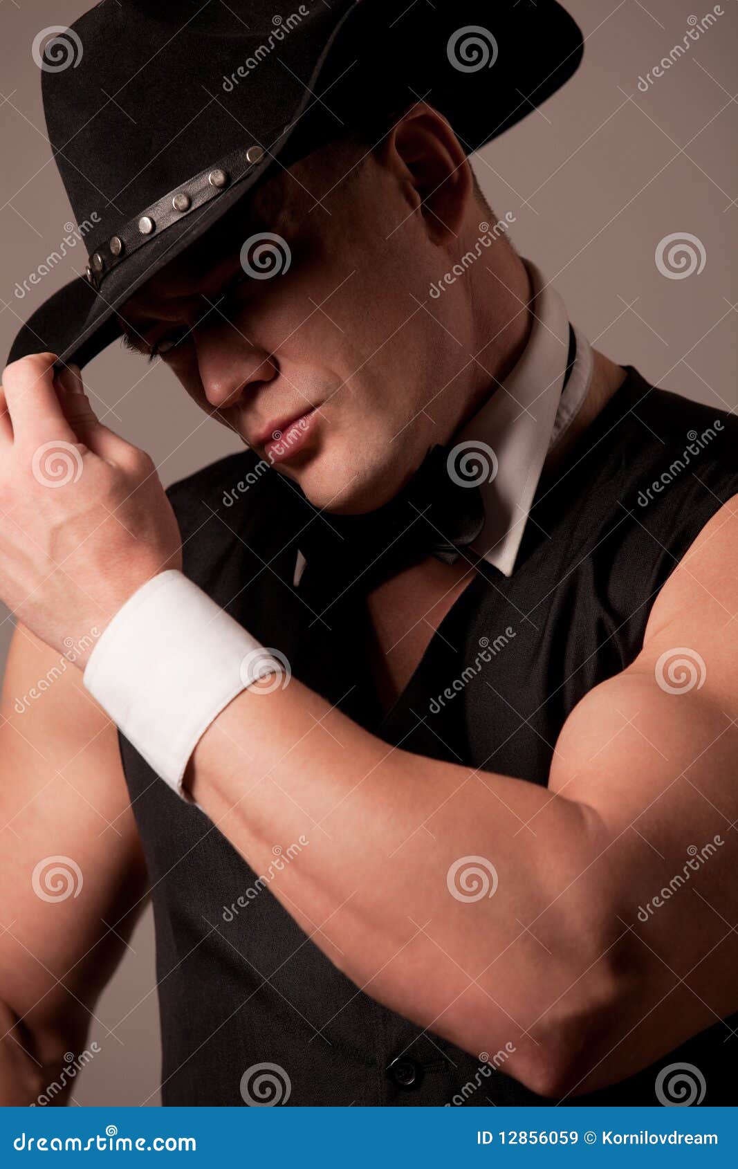 Machismo imagen de archivo. Imagen de chaleco, individuo - 12856059