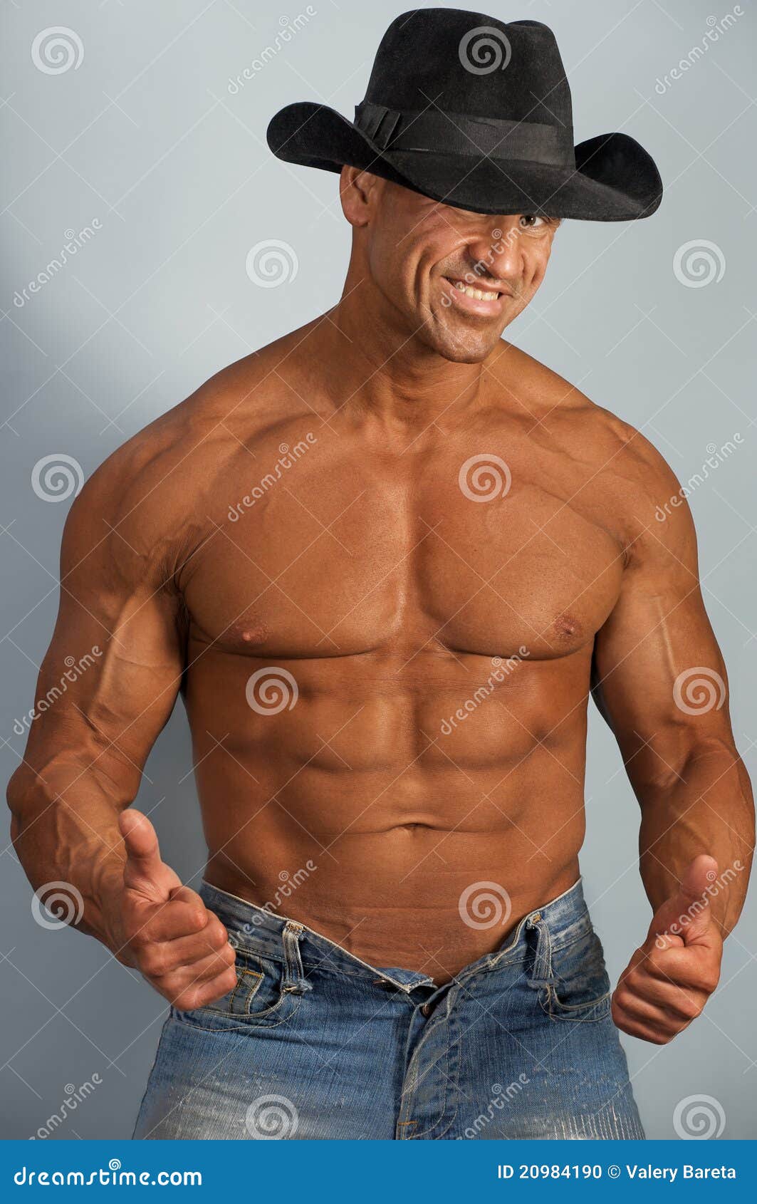 Macho stock photo. Image of athlete, cheerful, muscle - 20984190